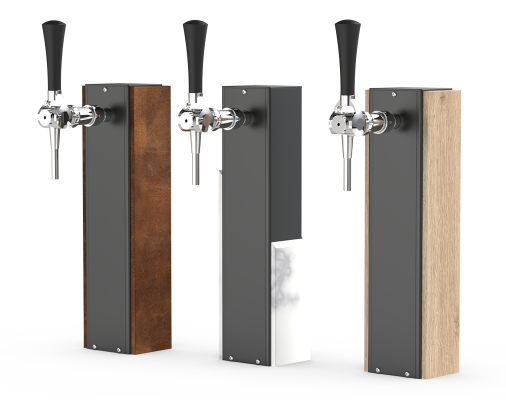 Modulite, versatile modular beer tower for dispensing beverages.